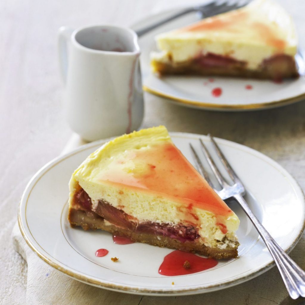 Rhubarb and Ginger Cheesecake – Affinity – Luxury Lifestyle Magazine